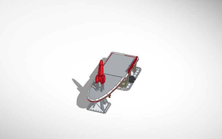 3D design Fallout 4 Red Rocket Station | Tinkercad