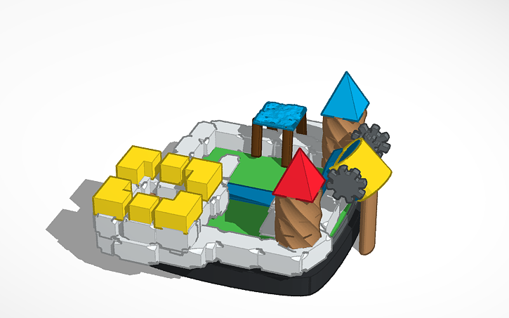 3D design Arena 7 [Clash Royale] | Tinkercad