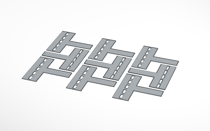 3D design SC: road - Tinkercad