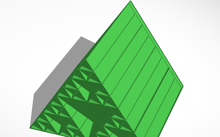 3d Design Triangle Container Tinkercad