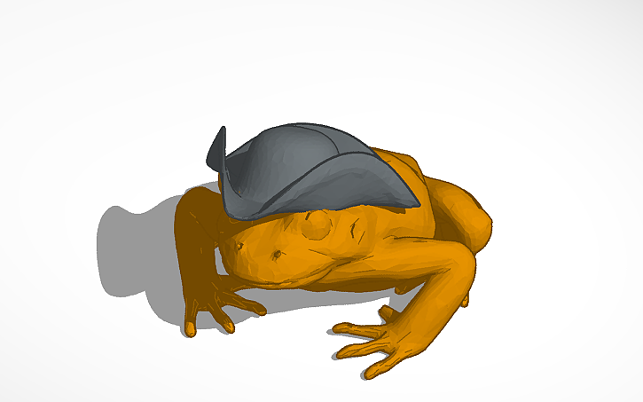 3D design Frog | Tinkercad