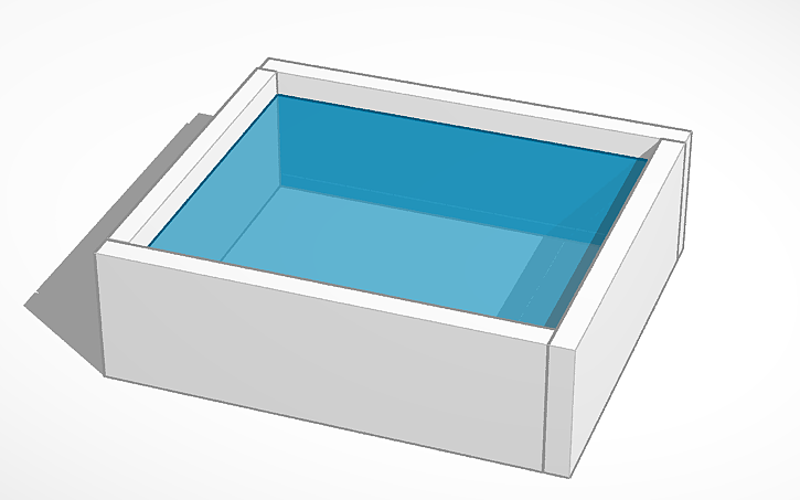 3D design Pool - Tinkercad