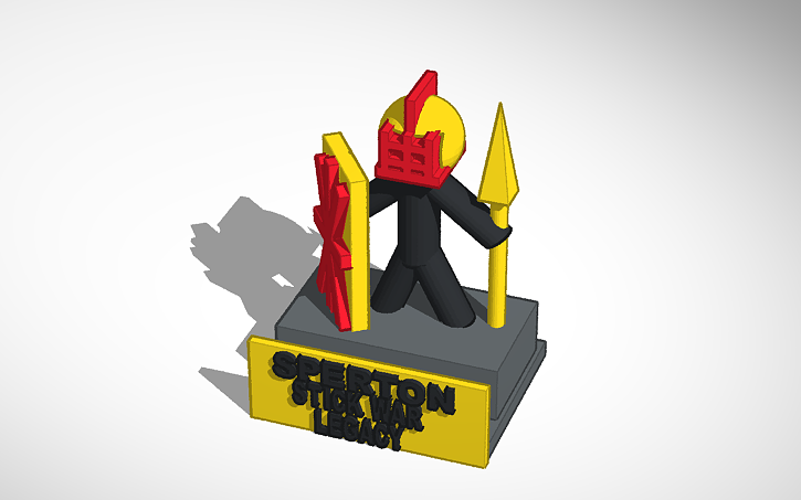 3D design stickman | Tinkercad