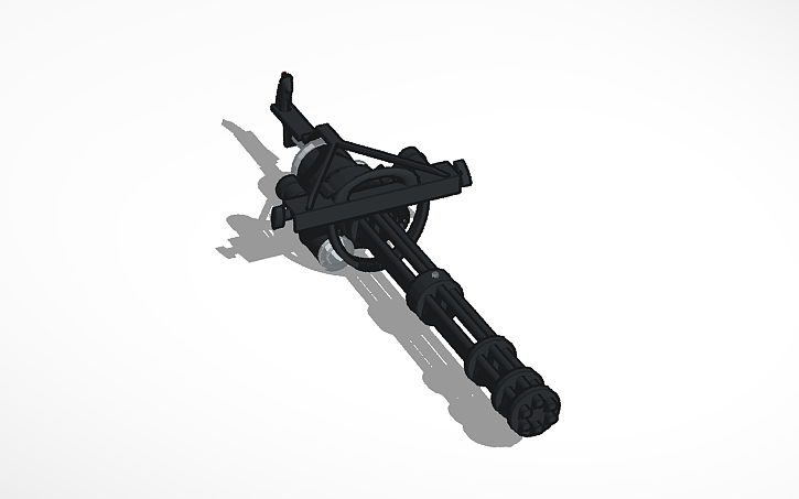 3D design M134 Heavy Machine Gun - Tinkercad