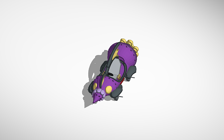 3d Design Wacky Racers Dick Dastardlys Car Tinkercad
