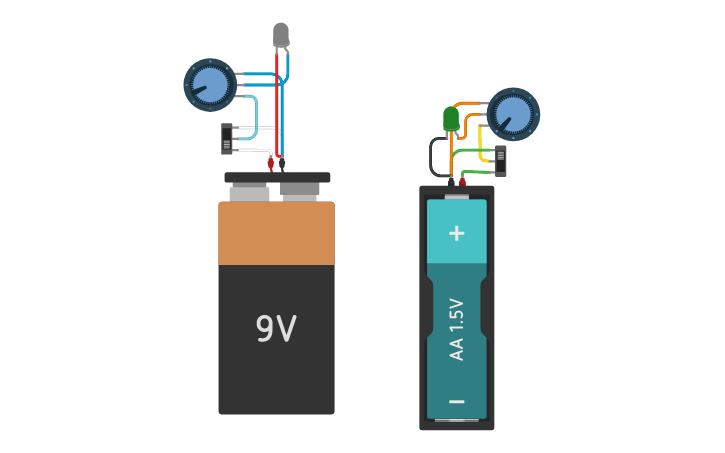 Circuit Design Potentiometer Tinkercad