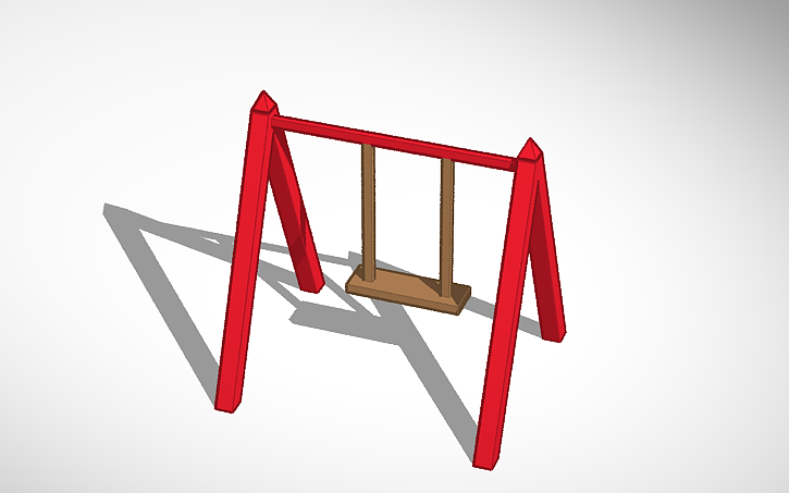3D design Swing - Tinkercad