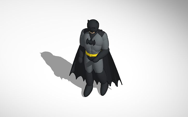 3D design Batman - Tinkercad