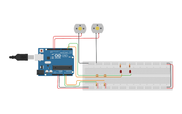 Circuit design Laboratorio 1 | Tinkercad