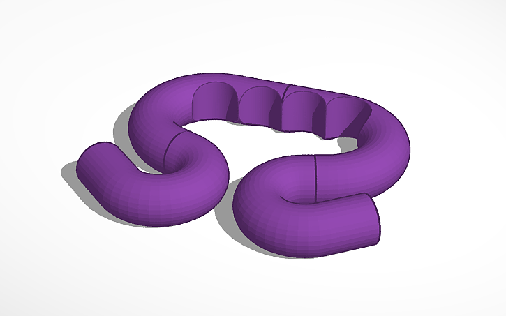 3D design bag holder | Tinkercad