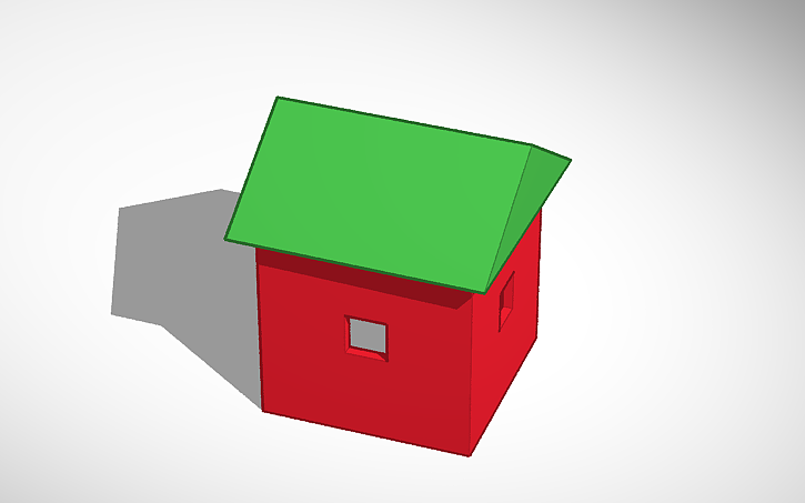 3D design house tutorial - Tinkercad
