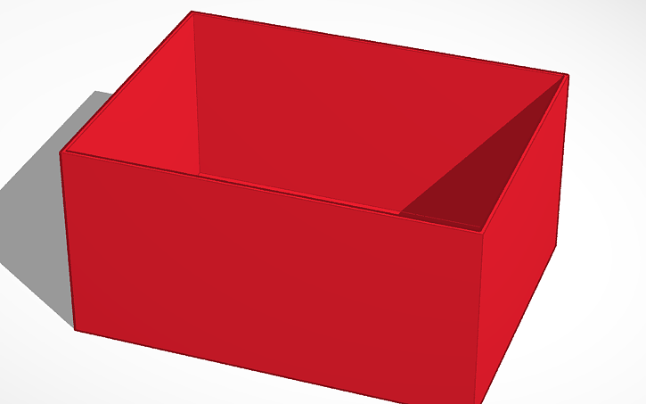 3D design rectangular prism - Tinkercad