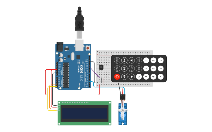Circuit design Activity 8 - Tinkercad