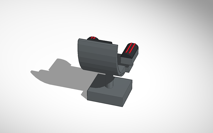 3D design chair - Tinkercad