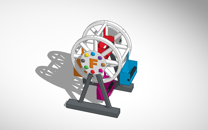 3D design Ferris wheel | Tinkercad