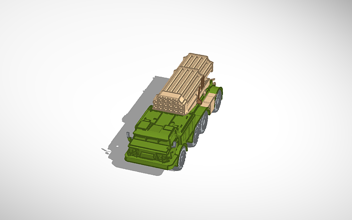 3D design Missile Launcher - Tinkercad