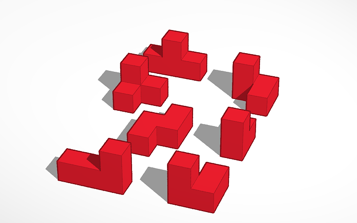 3d Design Cube Puzzle Tinkercad
