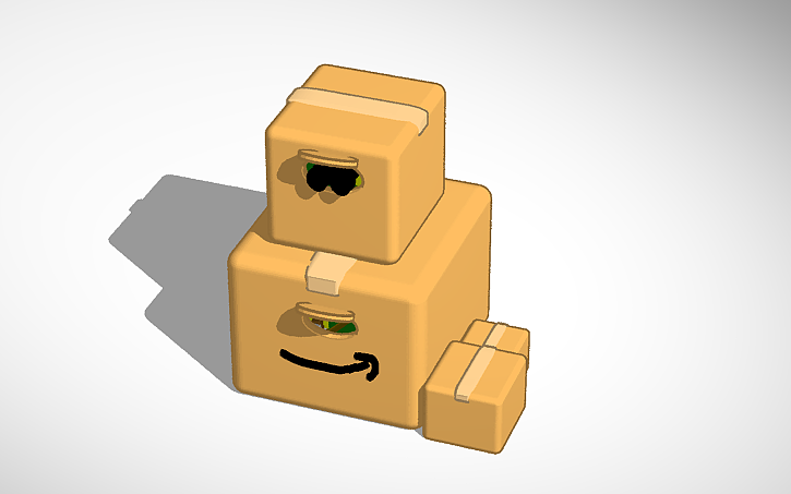 3D design Box Noob survivors | Tinkercad