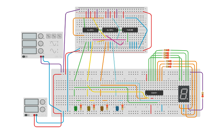7 Segment Led Clock With Servo Motor And Arduino Tinker Cad Arduino Nbkomputer