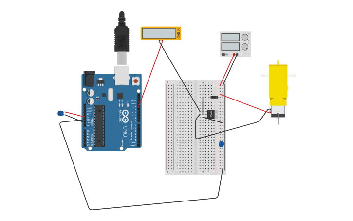 Circuit Design Mosfet Tinkercad