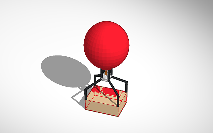 3D design Hot Air Balloon | Tinkercad