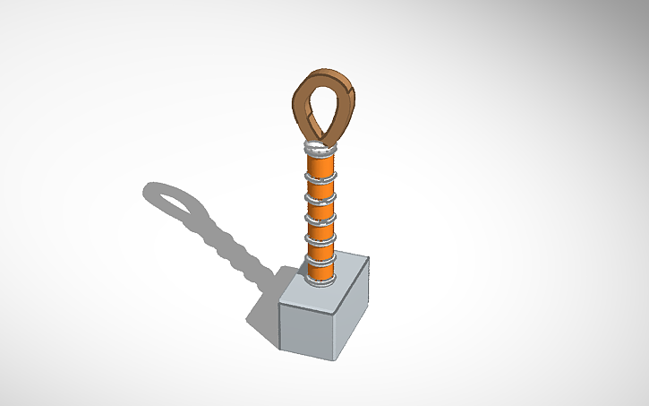 3D design Mjolnir | Tinkercad
