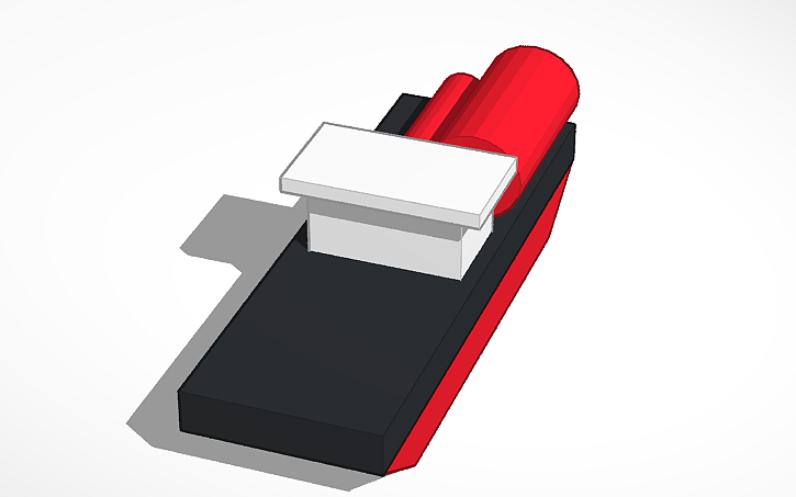 3D design Oil tanker - Tinkercad