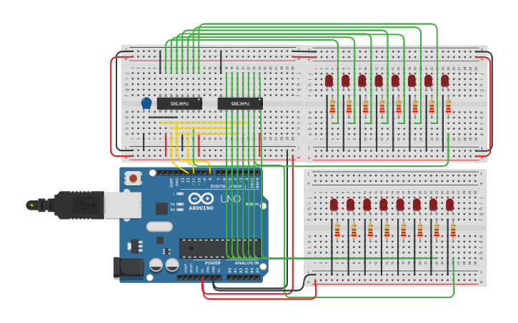 Circuit Design Experiment 8 F Tinkercad