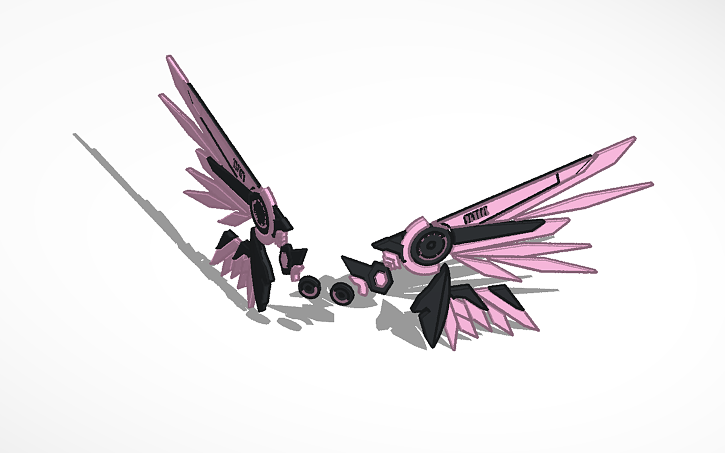 3D design Lisa's Cyber Wings - Tinkercad