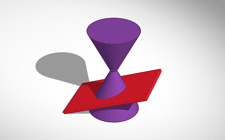 3d Design Conic Sections Ellipse Tinkercad