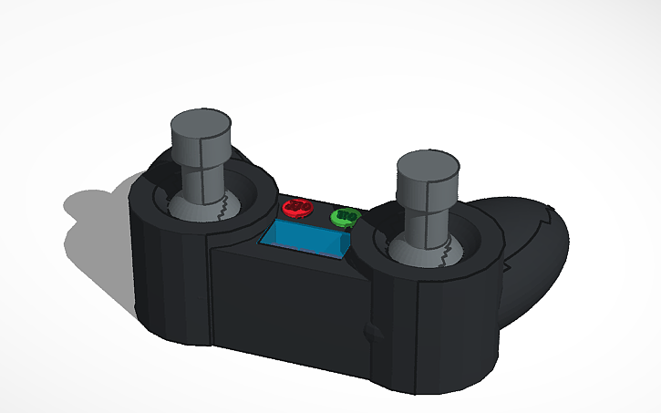 3D design joystick mauricio - Tinkercad