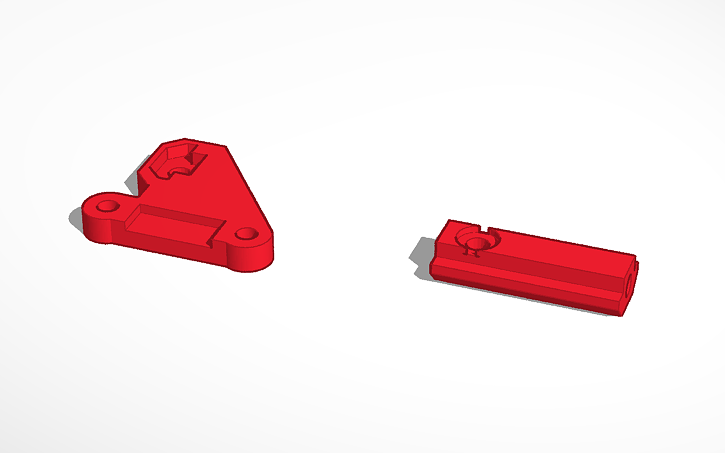 3D design Ender-3 X-axis optical endstop | Tinkercad