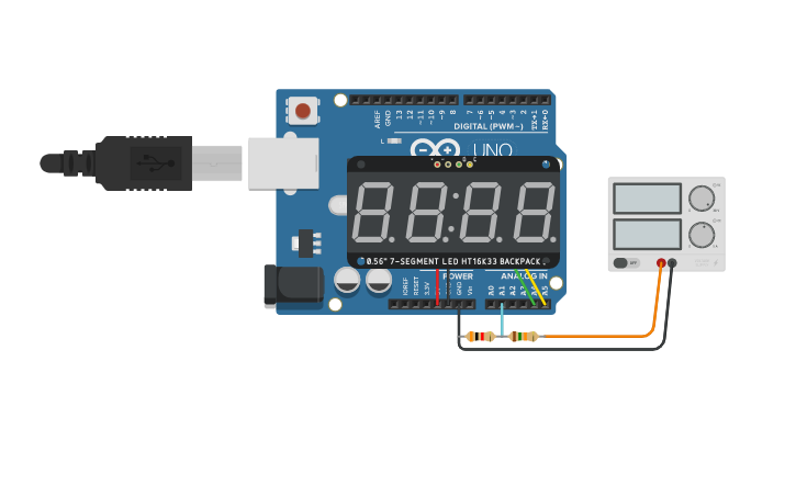 Circuit design slot 6- class 1-7 - Tinkercad