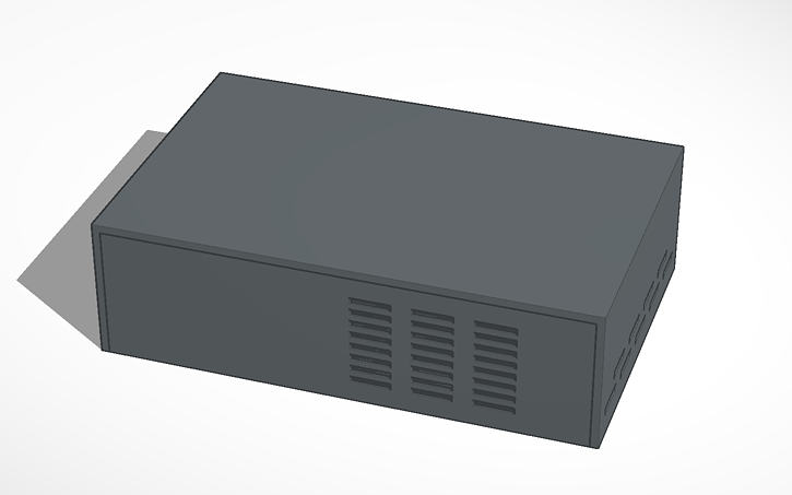 3D design HA-Enclosure - Tinkercad
