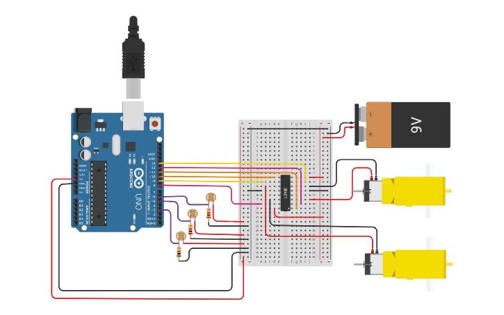 Circuit design project - Tinkercad