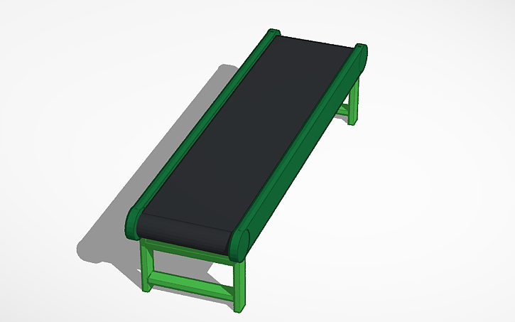 3D design Conveyor and Dropper - Tinkercad