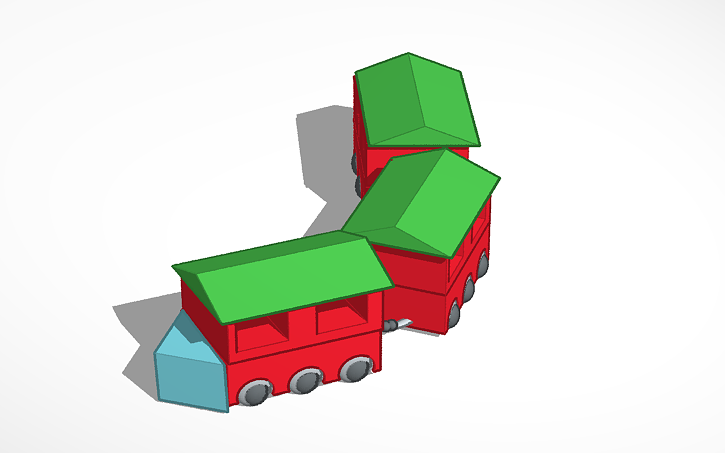 3D design TRAIN | Tinkercad