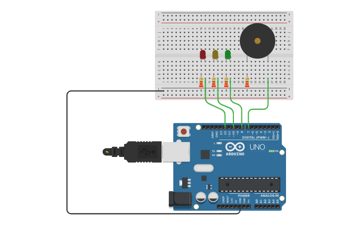 Circuit design clase 2 ejercicio 1 | Tinkercad Circuit design clase 2 ejercicio 1 | Tinkercad