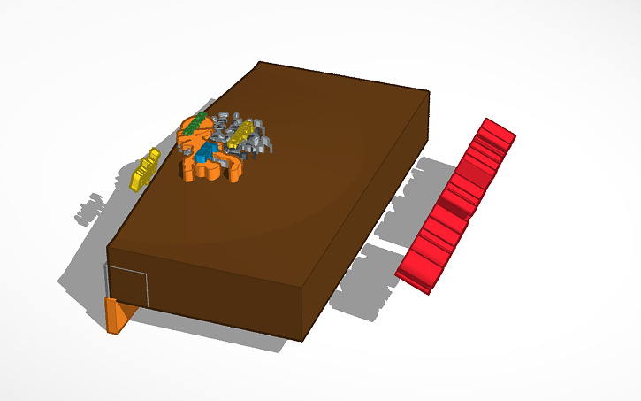 3D design Cinder cone volcano-Albert - Tinkercad