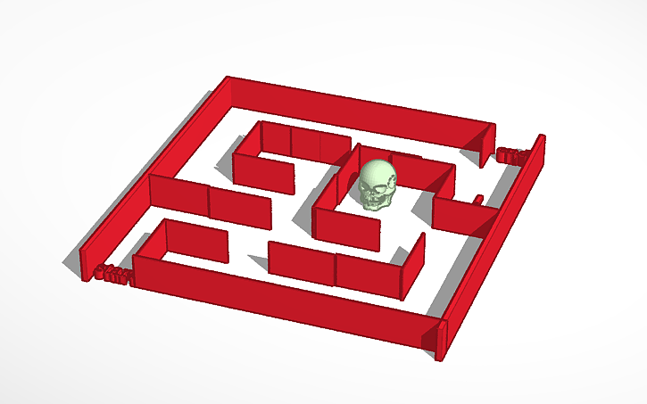 3D design the maze | Tinkercad