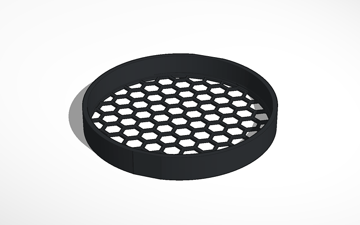 3D design scope killflash 50mm - Tinkercad