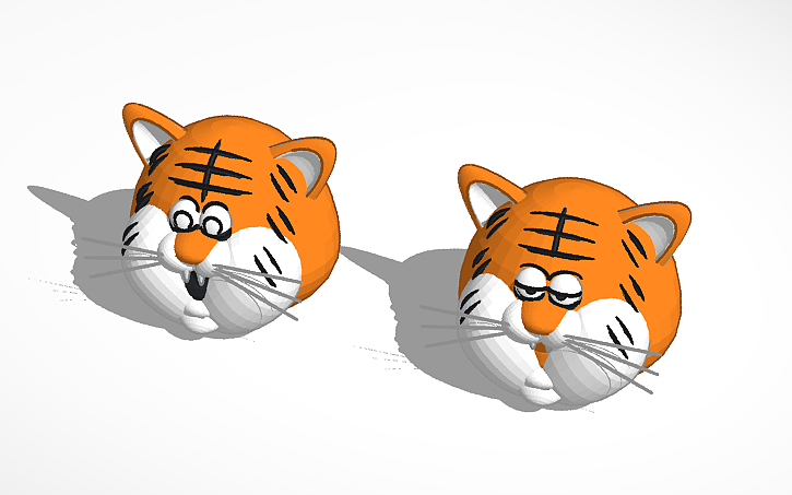 3D design Year of Tiger | Tinkercad