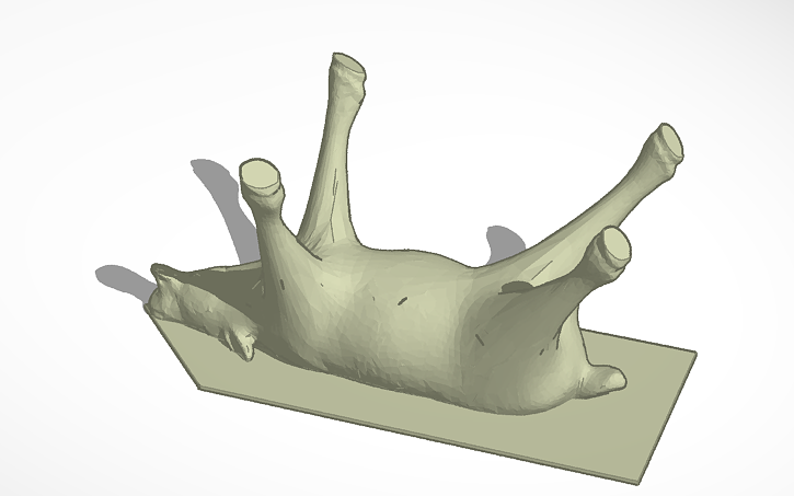 3D design Fainting Goat Taco Holder - Tinkercad