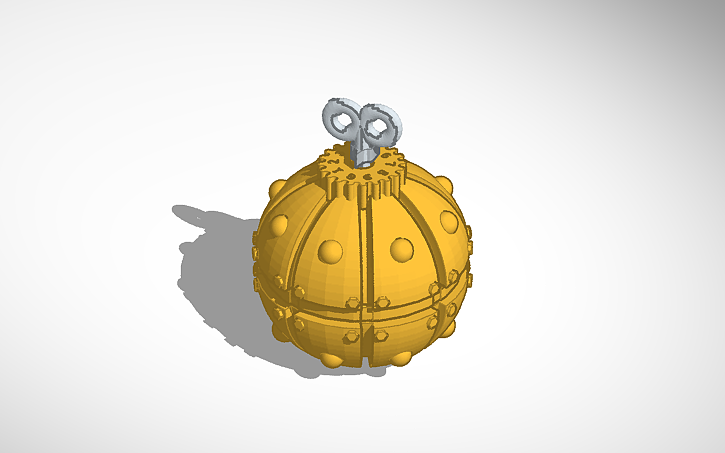 3D design Clock work grenade - Tinkercad