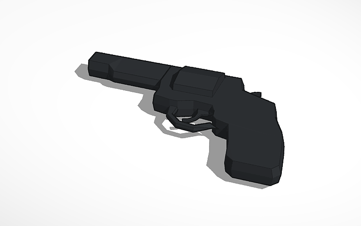 3D design Gun - Tinkercad