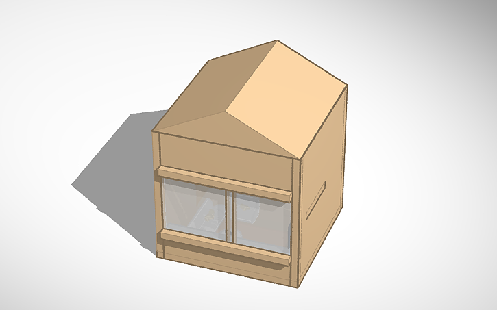 3D design Mini House | Tinkercad