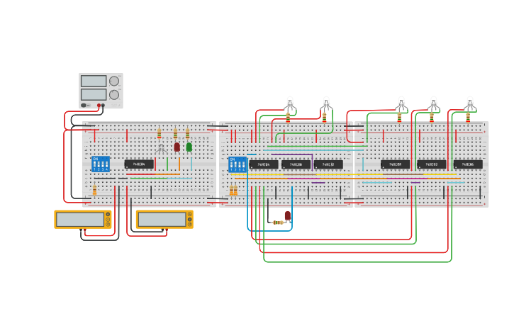 Circuit design Ex4: Lab work 1 | Tinkercad