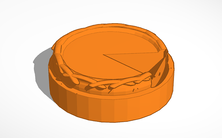 3D design Terrific Pie - Tinkercad