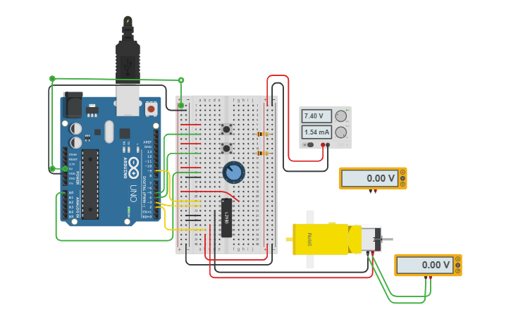 Circuit design Project 10-Zoetrope | Tinkercad