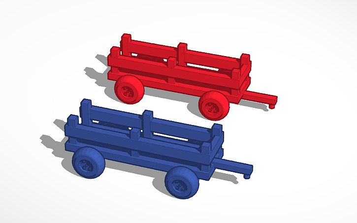 3D design Trailer - Tinkercad